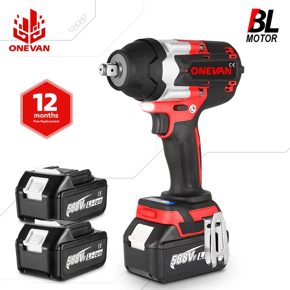 ONEVAN-1800N-M-Brushless-Electric-Impact-Wrench-1-2-inch-Cordless ...