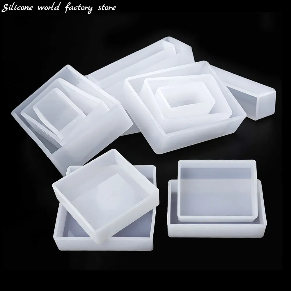 Silicone-World-Cuboid-Cube-Resin-Mold-Crystal-Epoxy-Silicone-Mold-DIY ...