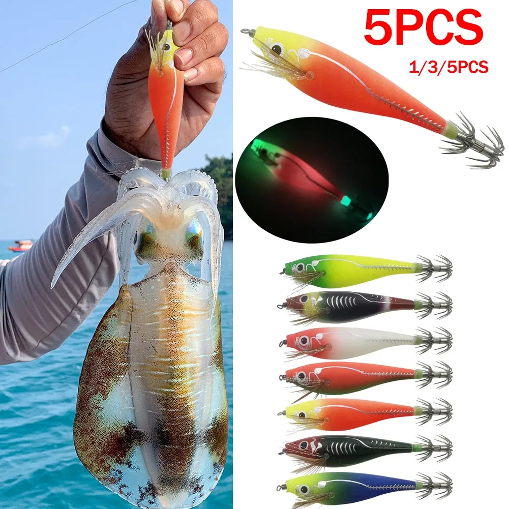 Horizontal-Laser-Luminosa-Flutuante-Egi-Lure-Madeira-Camar-o-Lula-Jigging-Gancho-Polvo-Lula ...
