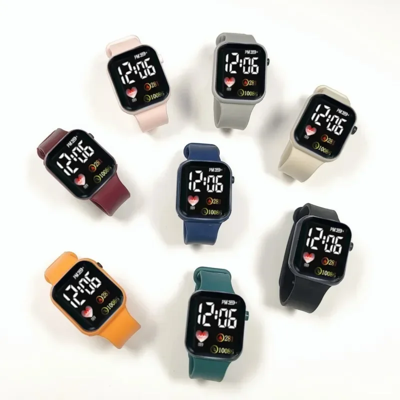 LED-Electronic-Watch-Digital-Display-Student-Children-Universal ...