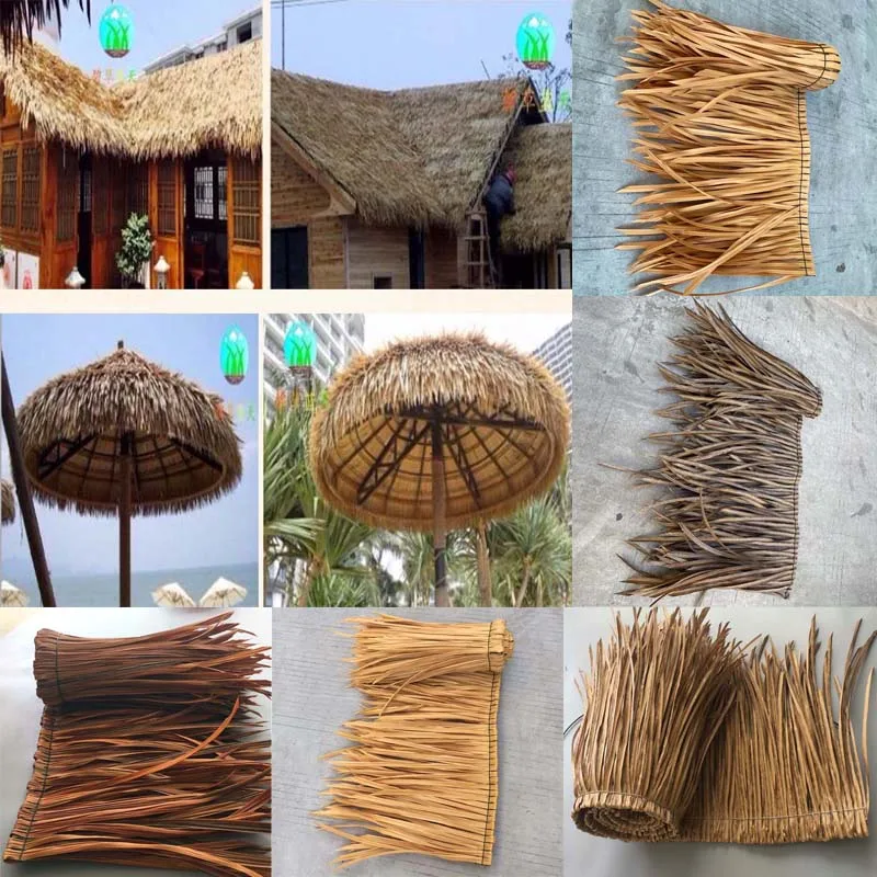 Simulation-Thatch-Roofing-Material-Plastic-Thatched-Plant-For-Outdoor ...