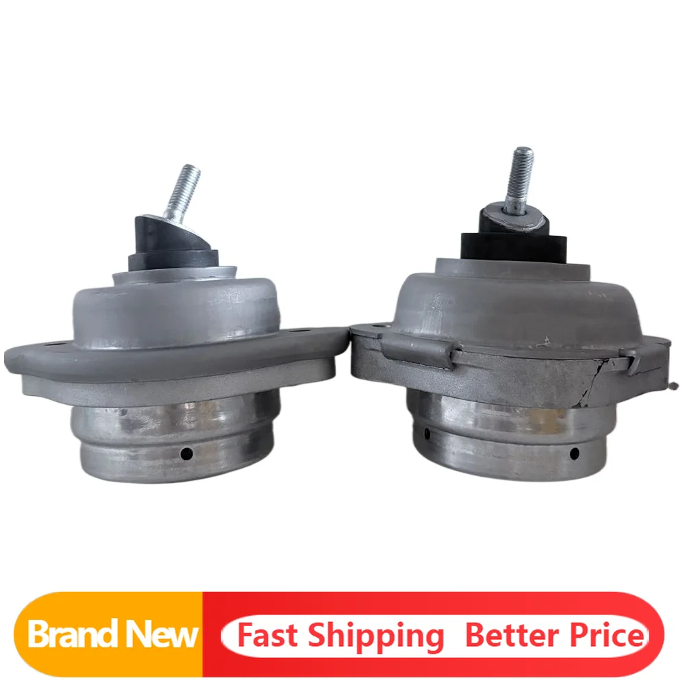 2PCS Engine Support Mounts Left 22113414583 Right 22113414584 For BMW ...