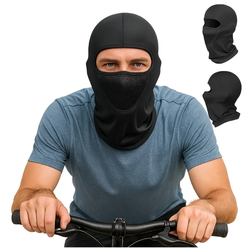 Motorcycle Balaclava Windproof Warm Breathable Face Mask Hood Scarf for ...