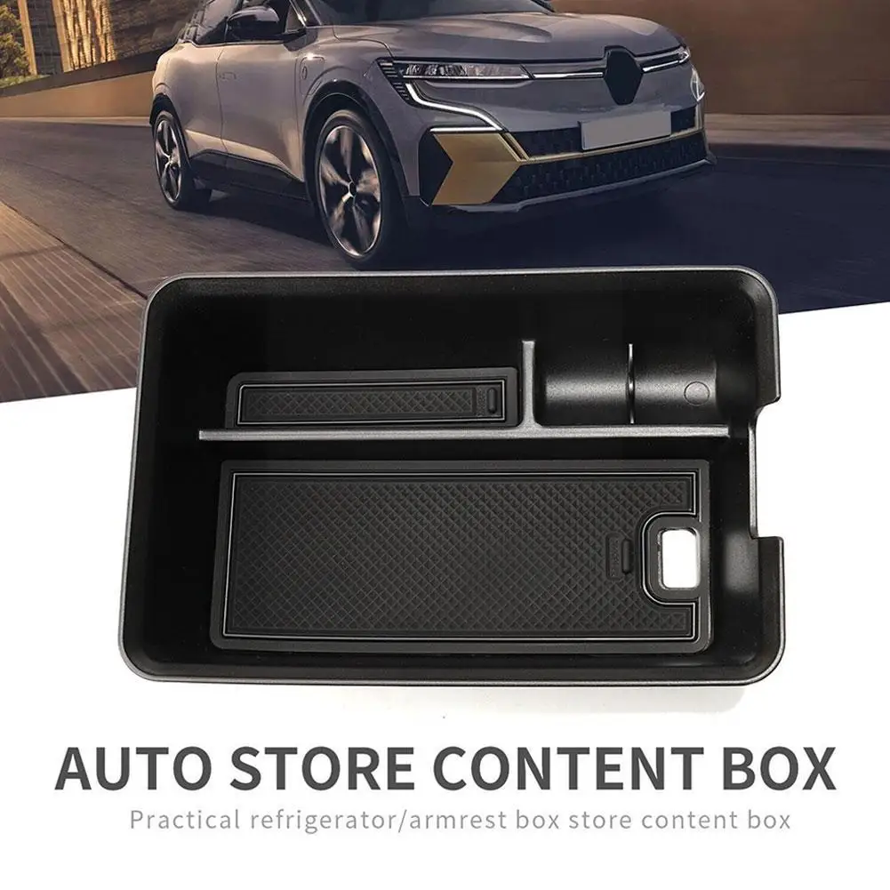 Central-Console-Armrest-Storage-Box-For-Renault-Megane-E-Tech-2022-2023 ...