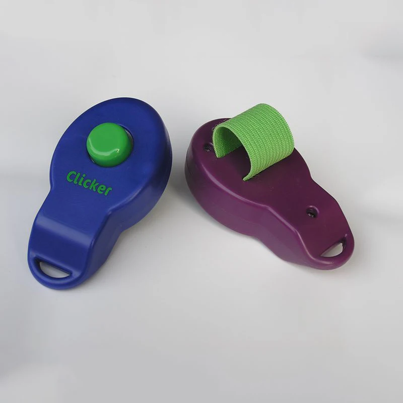 New Ring Clicker Pet Rattle Trainer Clicker Dog Training Rattle Dog ...