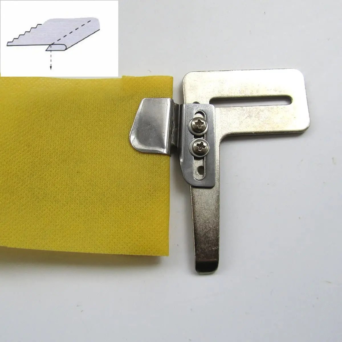 1PCS DAYU223 Single Down Turn Raw Edge Hemmer /Hemming Attachment ...