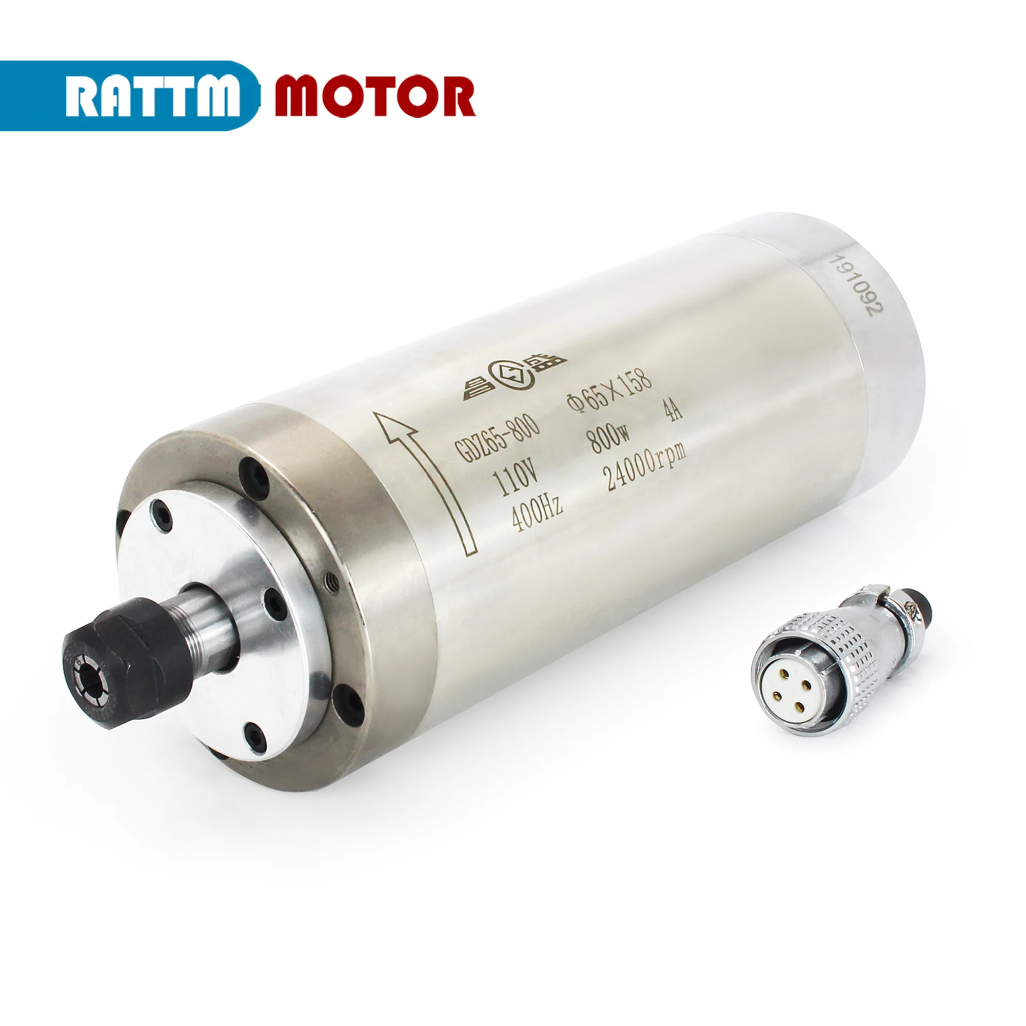 CNC-0-8KW-800W-Water-Cooling-Spindle-Motor-220V-ER11-24000rpm-400Hz ...