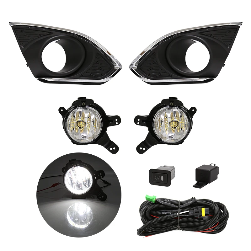 Led DRL Daytime Running Light Fog Lamp Assembly For Chevrolet Chevy ...