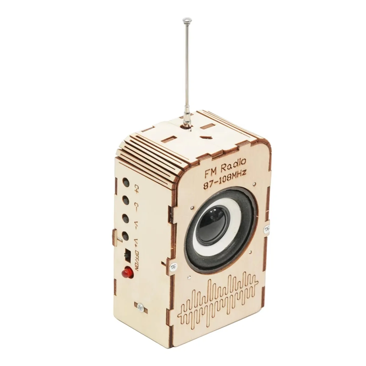 ABQR DIY Radio Model Physical Practical Toy Educational Toy Craft Kits ...
