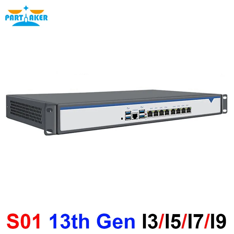 19 inch 1U Firewall Server B760 LGA1700 Intel Core I9 13900 I7 13700 I5 ...