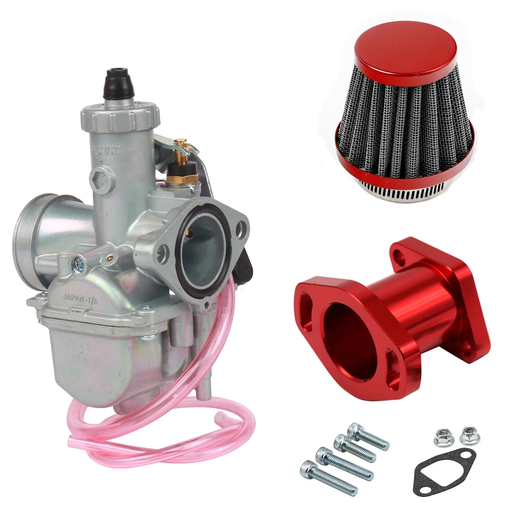 Mikuni-VM22-Carburetor-PZ26-26mm-Carb-Performance-Intake-Pipe-Manifold-38mm-Air-Filter-Kit-For ...