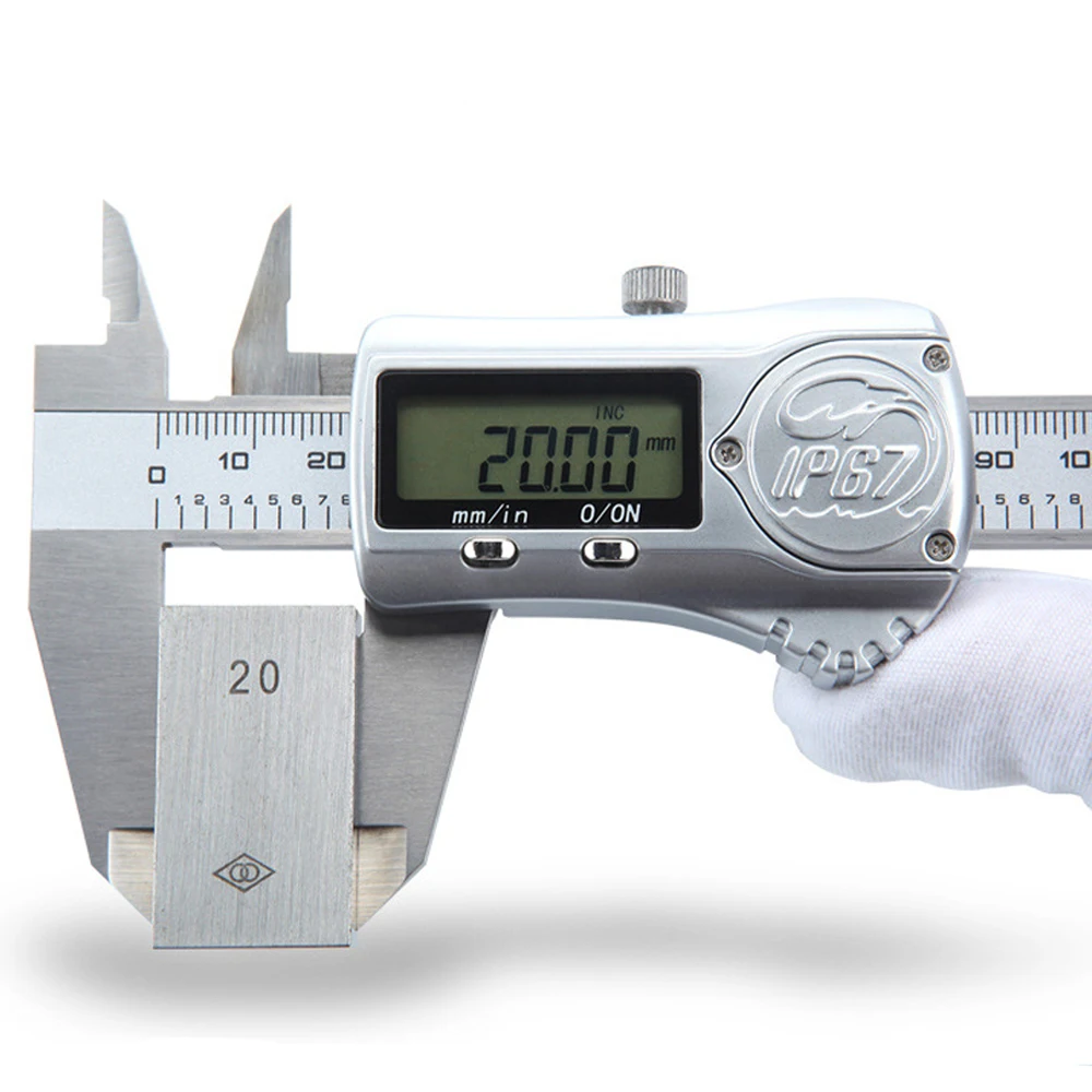 Lndustrial-Level-Electronic-Digital-Caliper-150mm-Stainless-Steel-IP67 ...