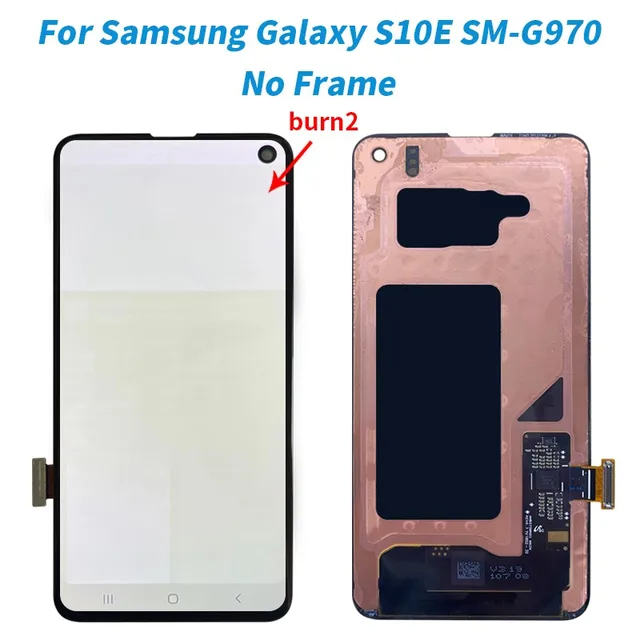 Original S10E G9700 OLED LCD With Frame For SAMSUNG Galaxy S10E SM ...