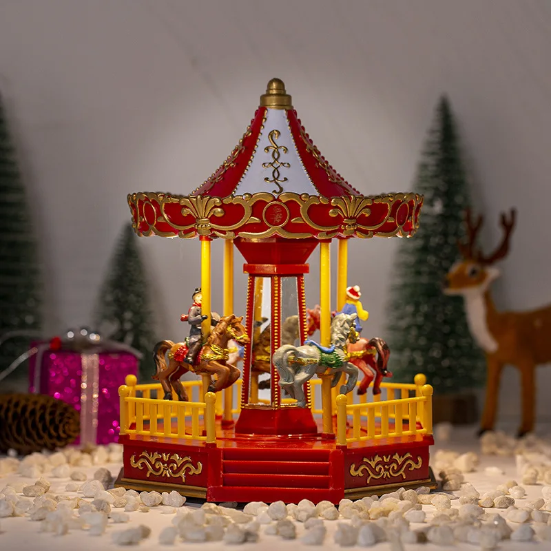 Christmas Decoration Home Carousel | Christmas Carousel Decoration ...