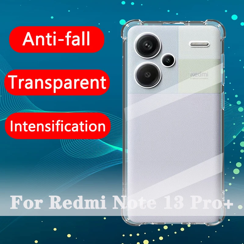 Shockproof-Clear-Soft-Phone-Case-5G-Suitable-For-Xiaomi-Redmi-Note-13 ...