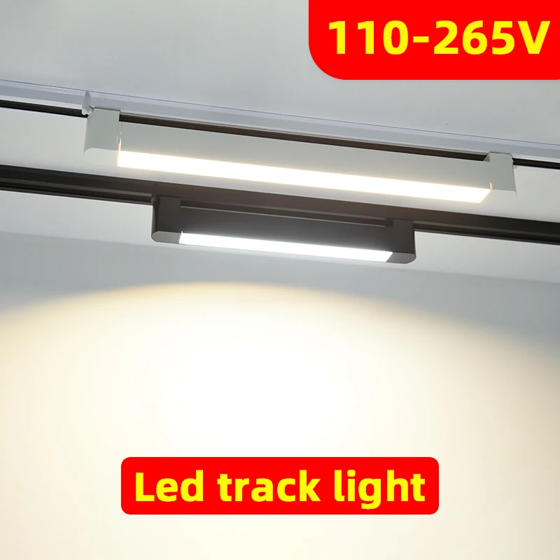 Led-Track-Floodlight-110V-220V-Track-Light-Rail-Spot-Led-Tracks-Lamp ...