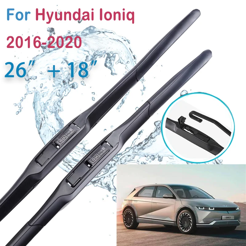 Car-Wiper-Hybrid-Front-Wiper-Blades-For-Hyundai-Ioniq-2016-2022 ...