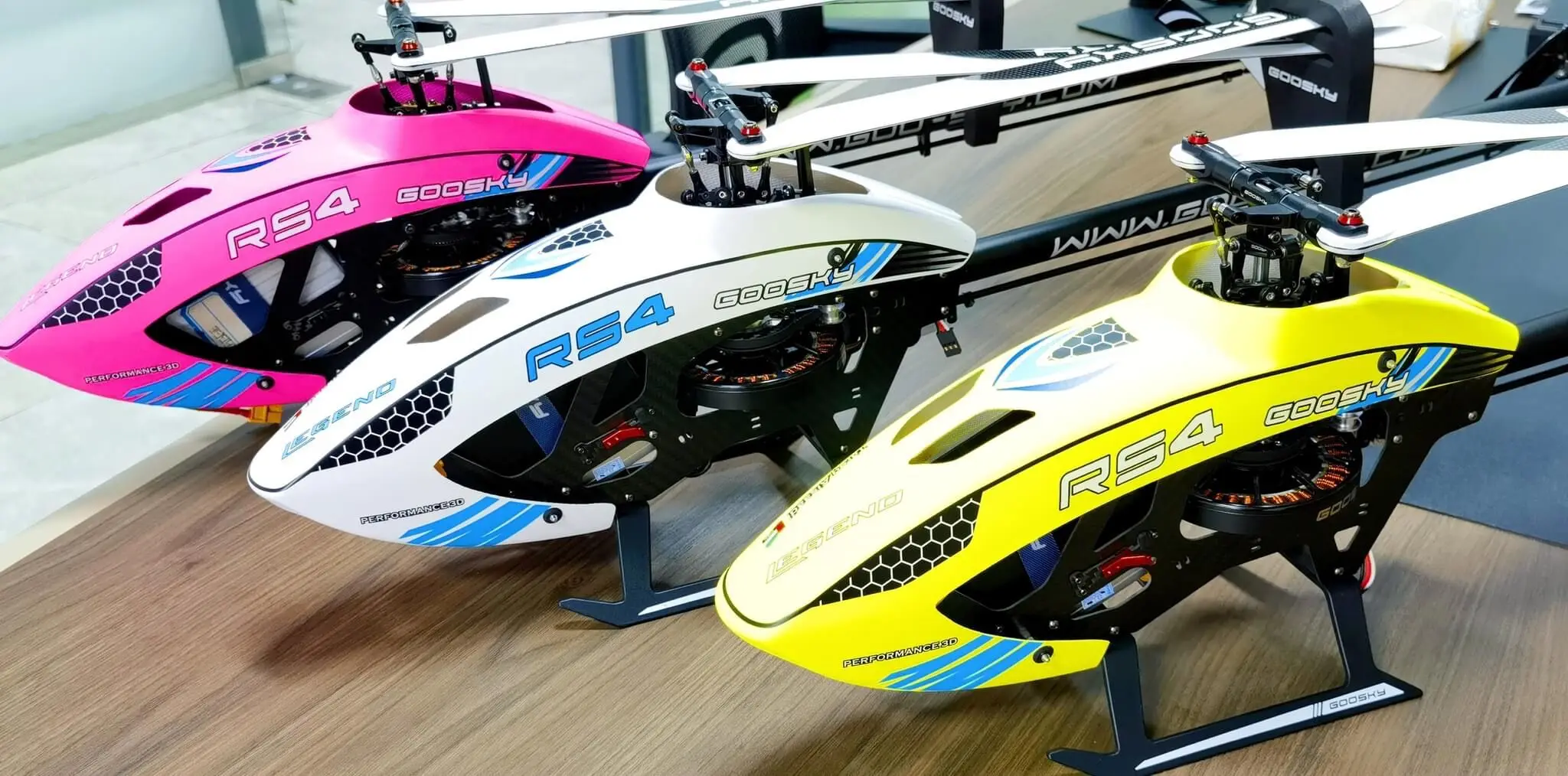 In Stock GooSky RS4 Legend 6CH 3D Direct Drive Brushless Motor 380 ...