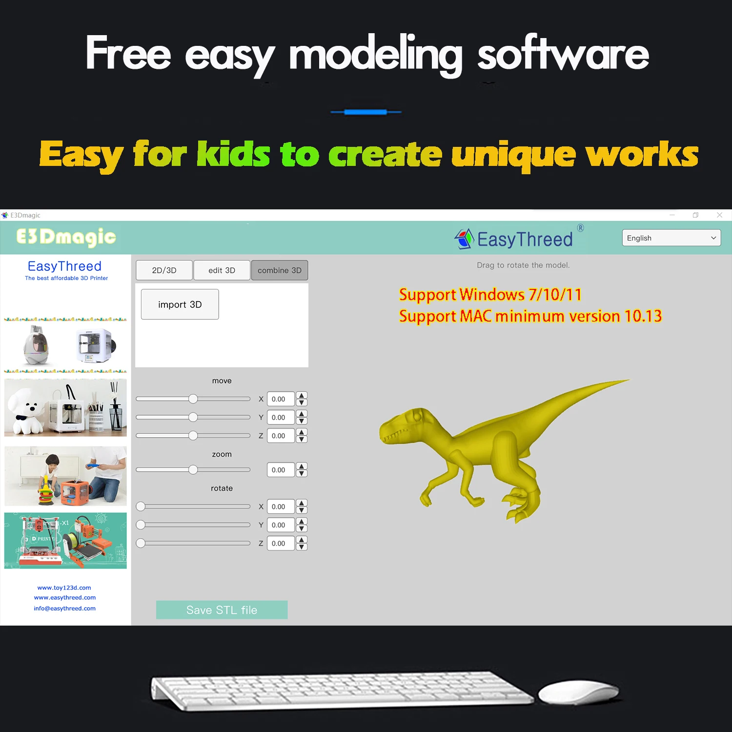 software , Manual, Teach video inside TF card.