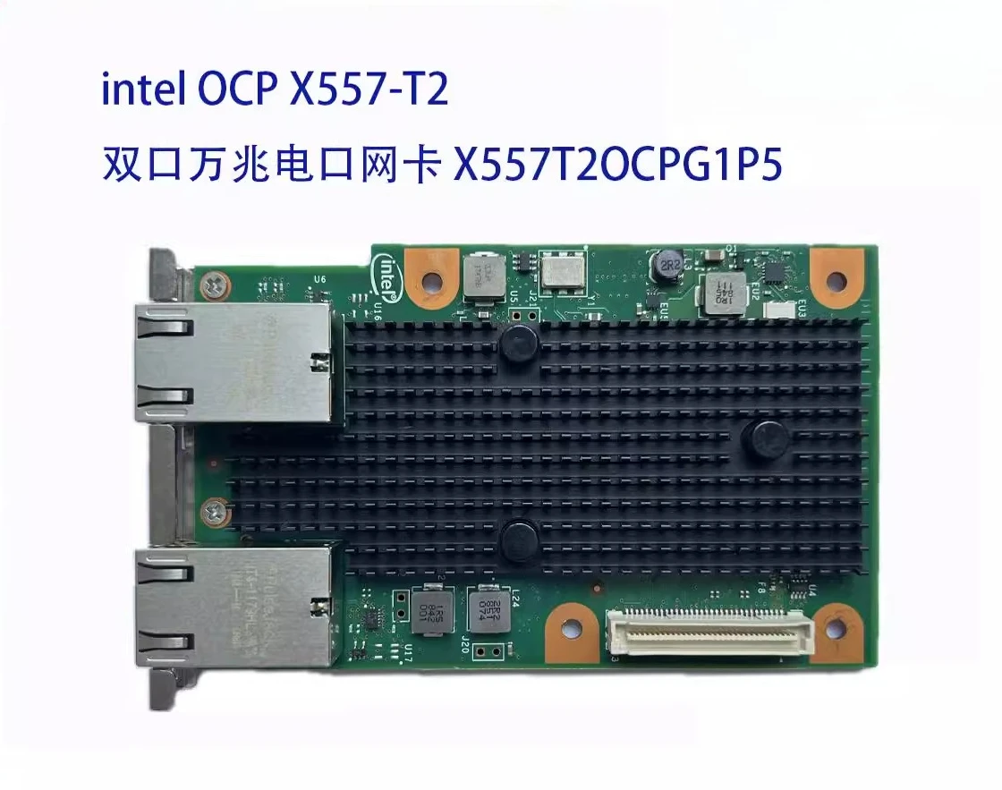 Intel X557-T2 Dual-port 10 Gigabit Electrical Port Network Card ...