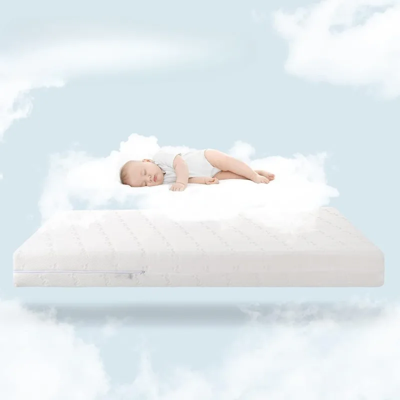Breathable-Dual-Sided-Memory-Foam-Toddler-Waterproof-Baby-Mattresses ...