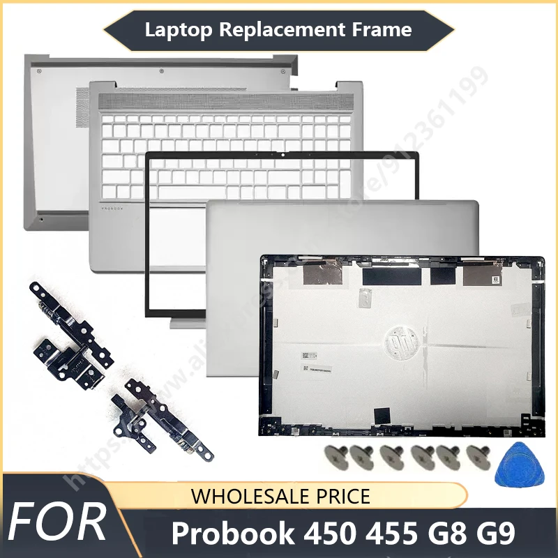 NEW For HP Probook 450 455 G8 G9 Laptop LCD Back Cover Front Bezel ...