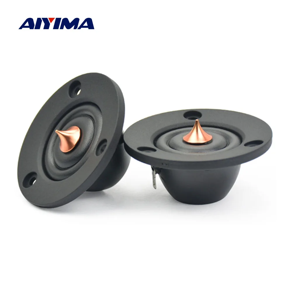 AIYIMA-2Pcs-2-Inch-Tweeter-Speaker-4-Ohm-6-Ohm-40W-HIFI-Silk-Dome ...