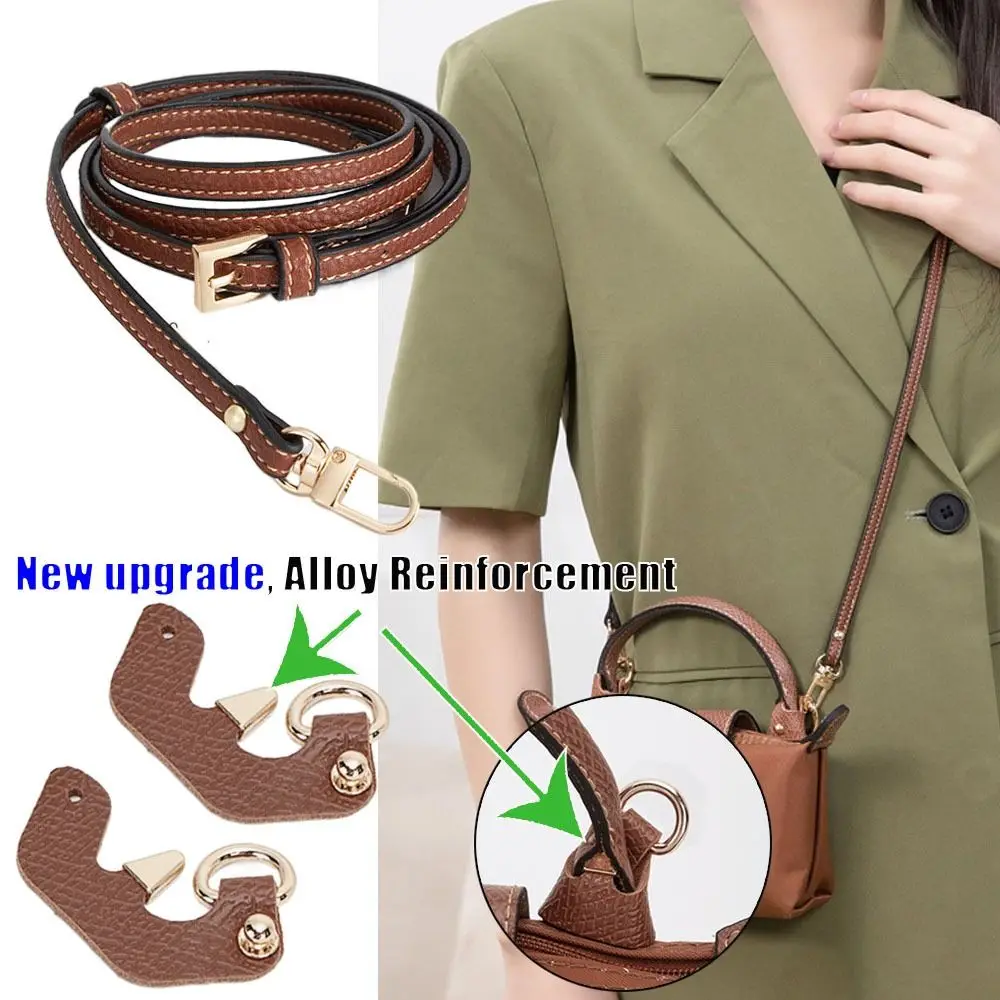Fashion-Genuine-Leather-Punch-free-Strap-Replacement-Handbag-Belts-Hang ...