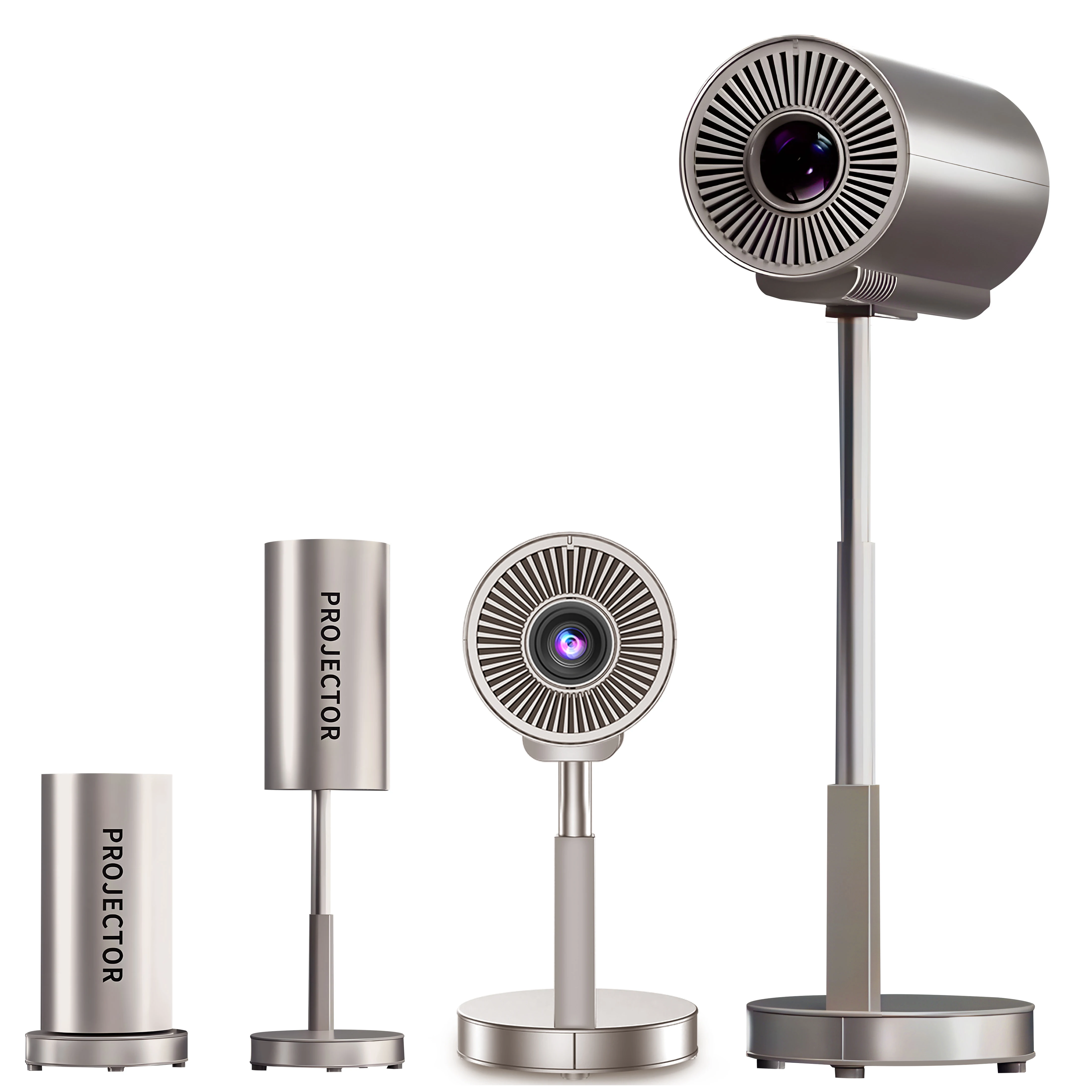 Feelwow-Projector-Integrated-90-Adjust-Stand-Hight-Adjustment-Native ...