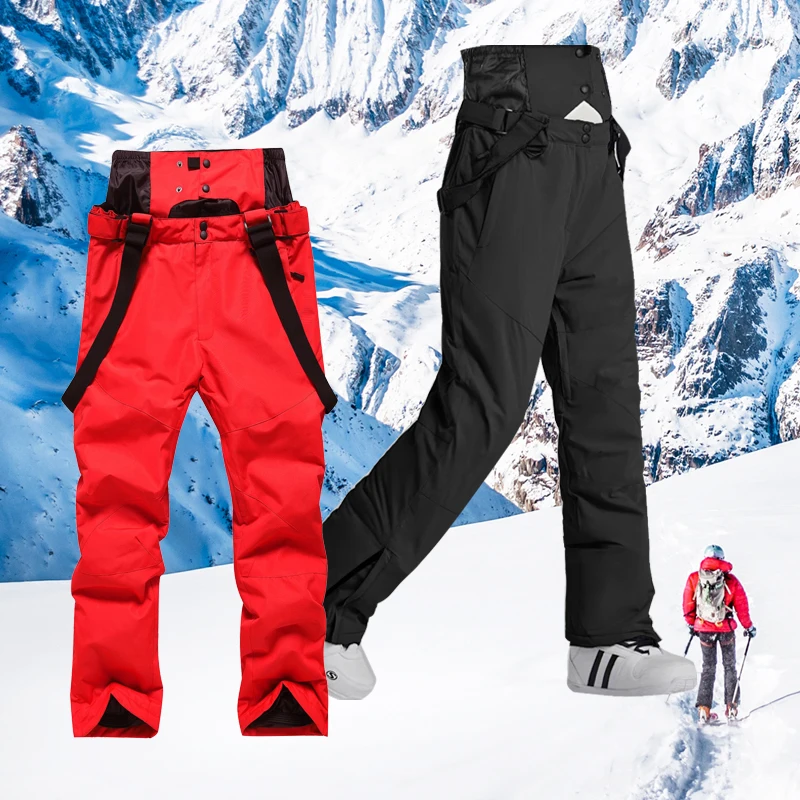 New Winter Windproof Waterproof Ski Pants Men Outdoor High Quality Warm ...
