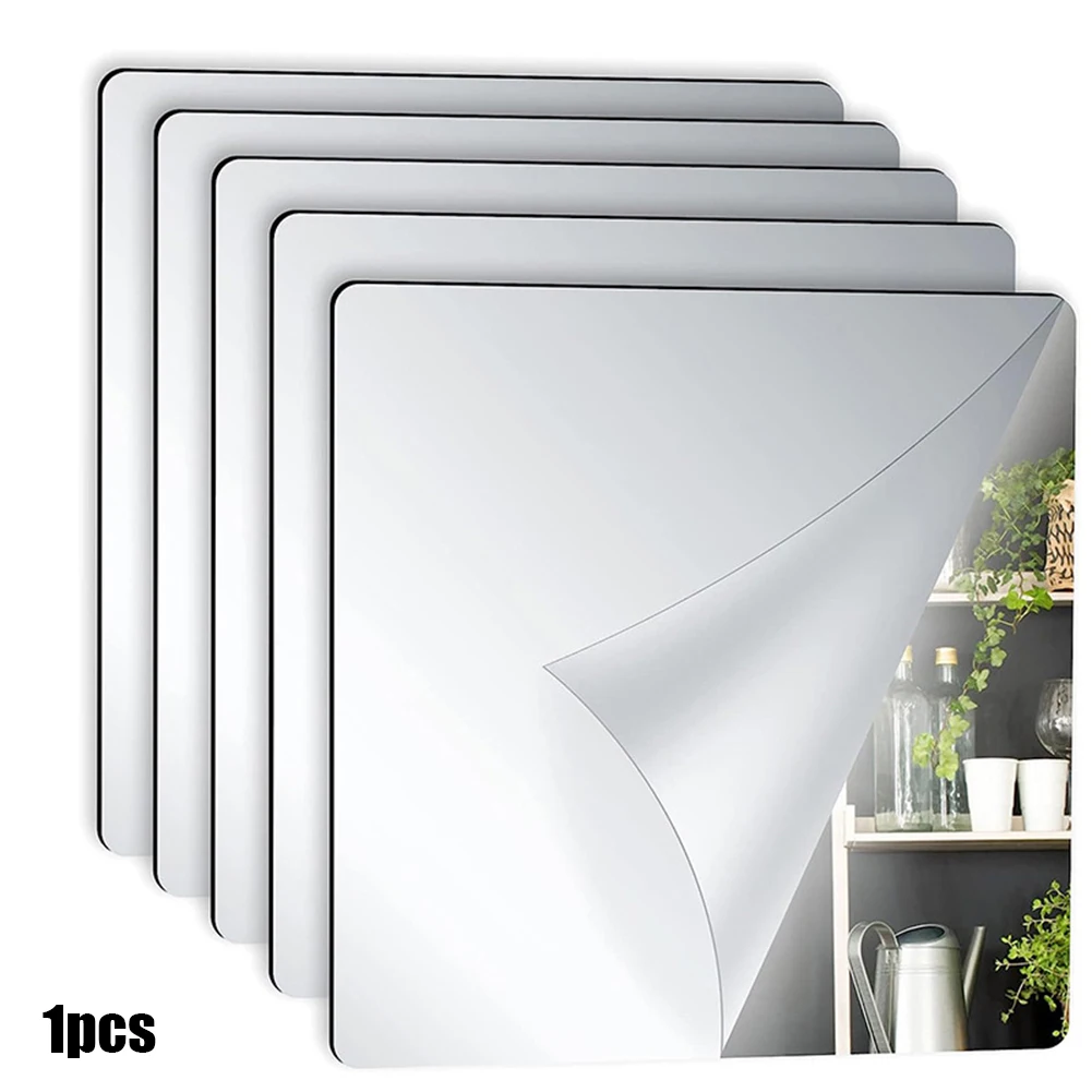 20x20cm-Acrylic-Flexible-Mirror-Sheets-Self-Adhesive-Mirror-Tiles ...