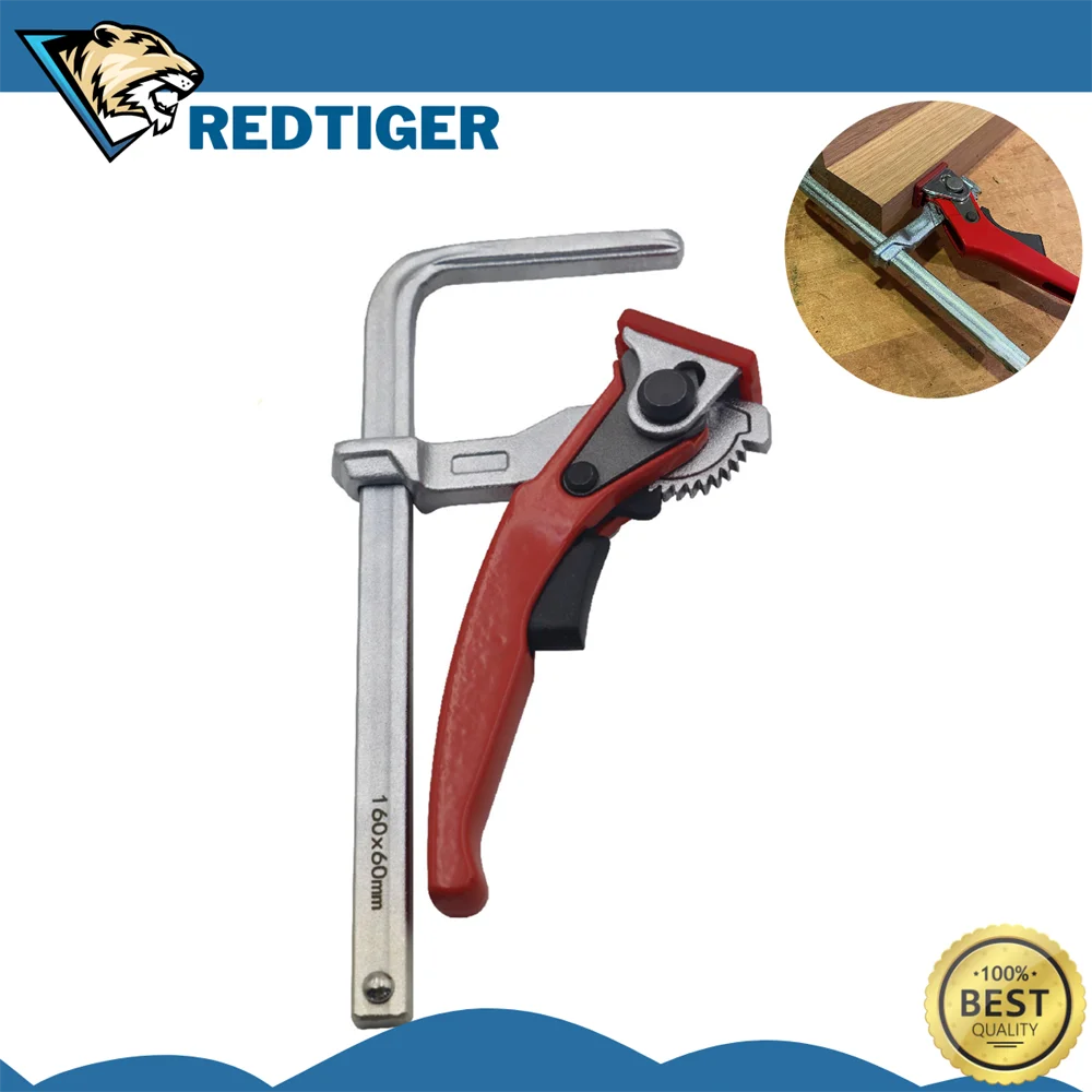 1-PC-Clamp-Quick-Guide-Rail-Clamp-F-Clamp-Heavy-Duty-Quick-Release-For ...