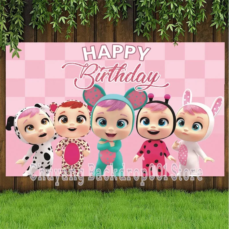 Cry-Babies-Magic-Tears-Backdrop-Girls-Birthday-Party-Photography ...