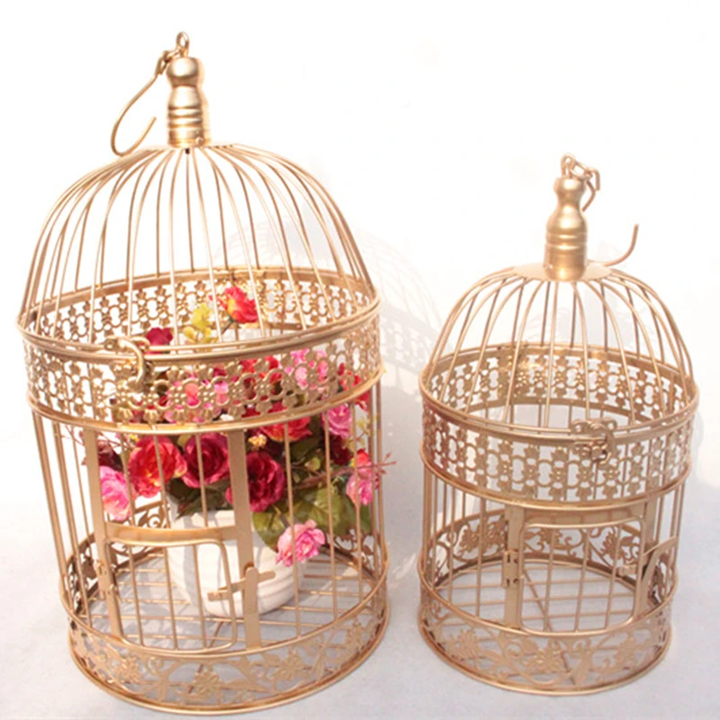 Modern-Metal-Bird-Cage-European-Wrought-Iron-Bird-Cage-Wedding ...