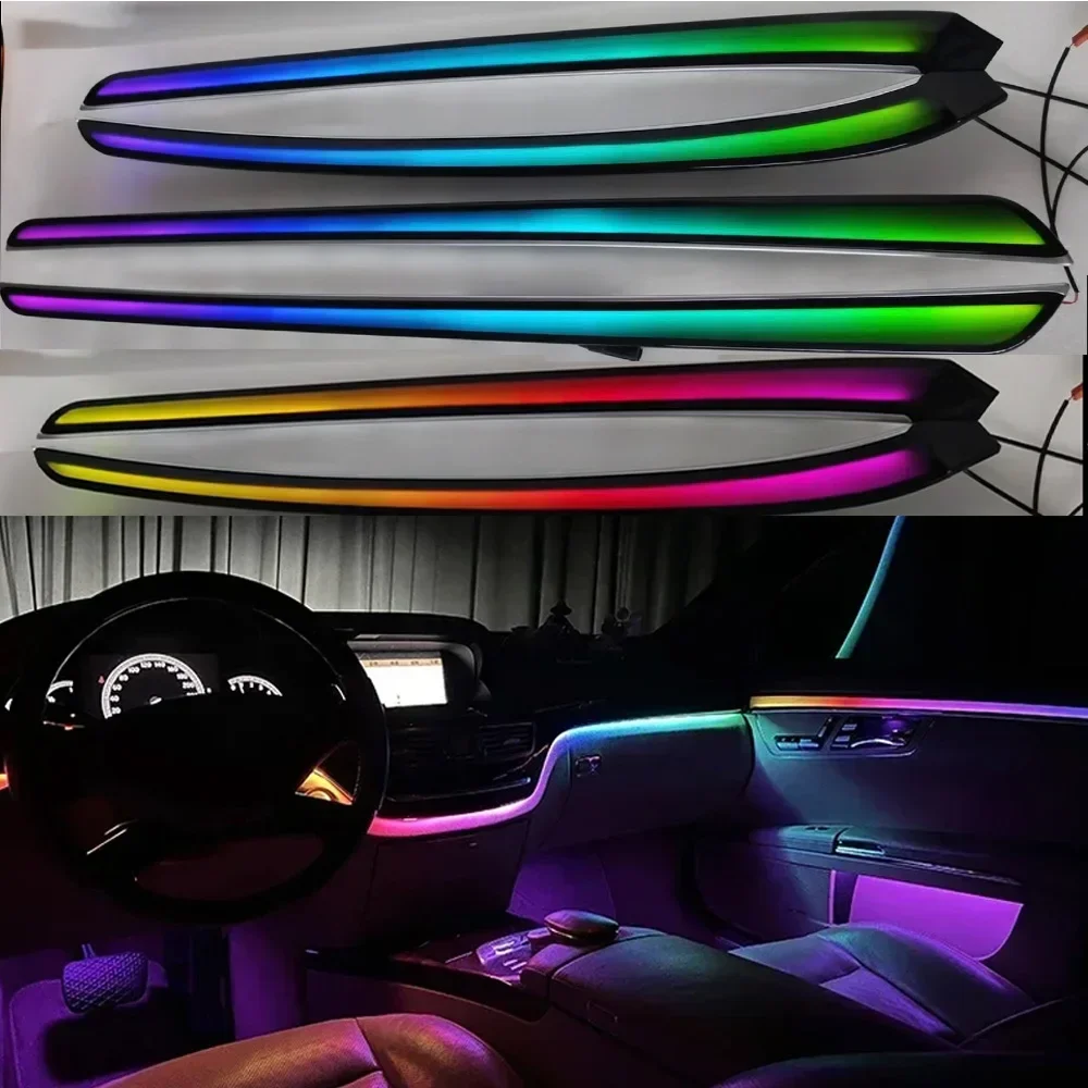 Fit for Mercedes Benz Old S-class W221 2005-2013 Car Ambient Light ...