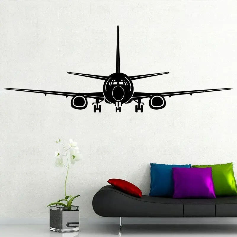 Aircraft Wall Stickers | Wall Sticker Airplane | Aircraft Wall Decor ...