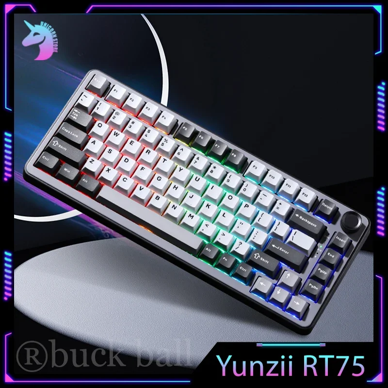 Yunzii-Rt75-Magnetic-Switch-Keyboard-Wired-Keyboard-82-Keys-Adjustable ...