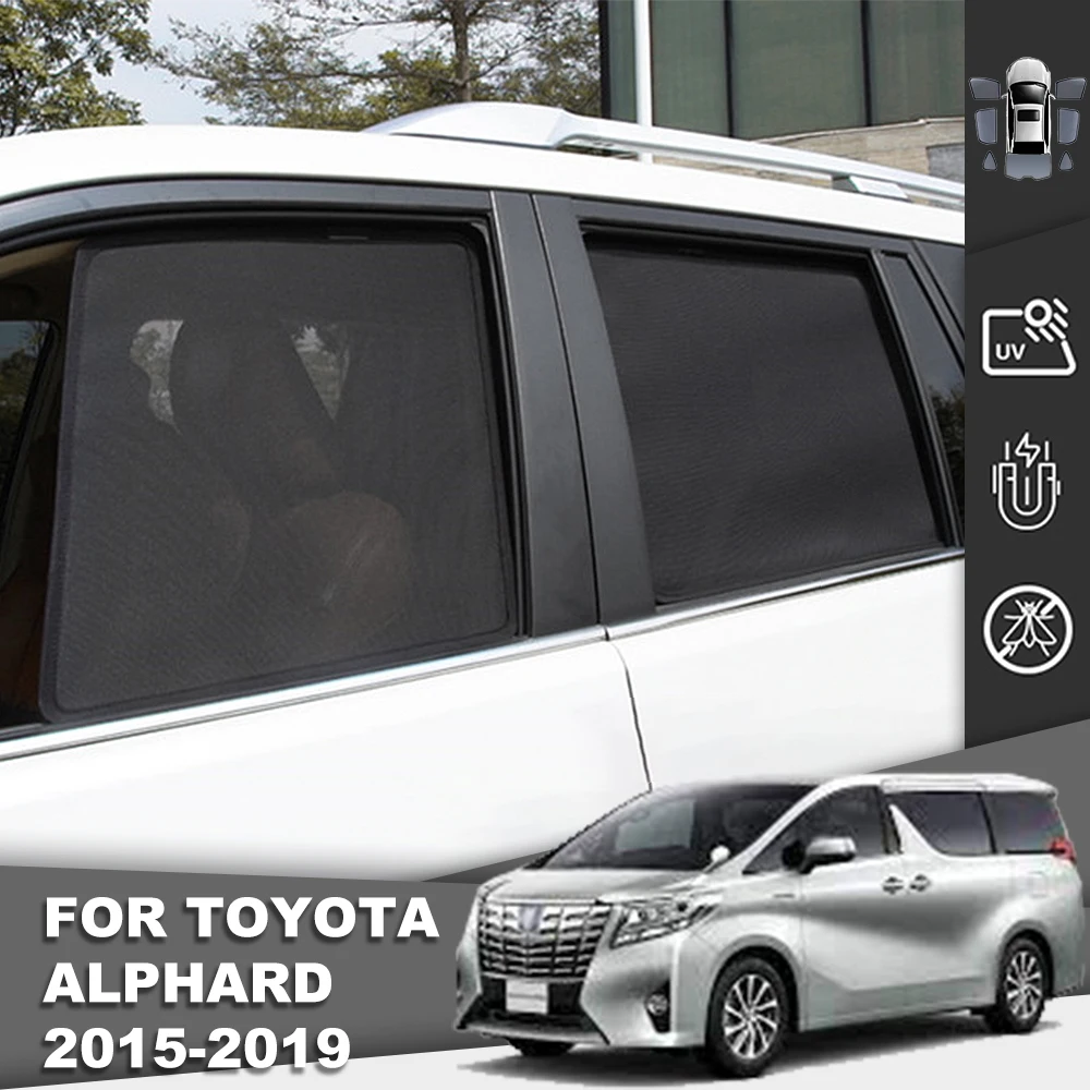 For Toyota VELLFIRE ALPHARD AH30 2015-2023 Magnetic Car Sunshade Front ...