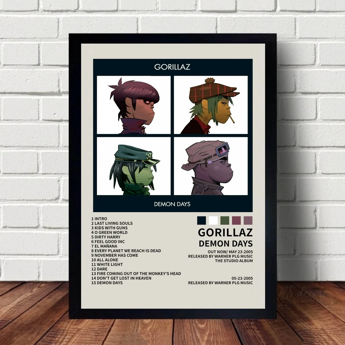 Gorillaz Demon Days Noodle