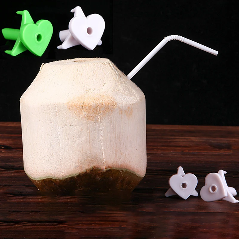 10-Plastic-Coconut-Openers-Practical-Straw-Open-Holes-Coconut-Open-Tool ...