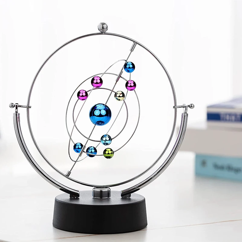 Kinetic-Art-Asteroid-Electronic-Perpetuum-Motion-Nine-Planets-Newton ...