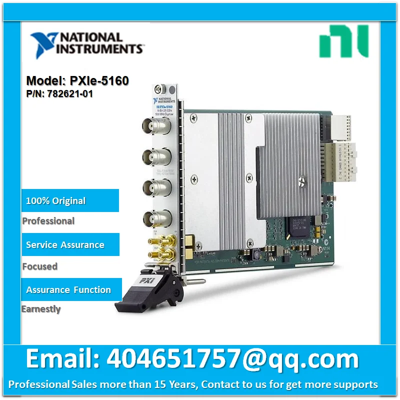 NI PXIe 5160 782621 01 500 MHz, 2.5 GS/s, 10 Bit PXI Express ...