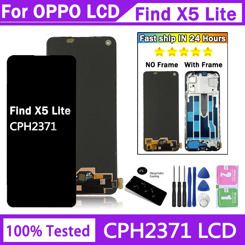 6.43"TFT/OLED/Ori For Oppo Find X5 Lite X5Lite LCD Display Touch Screen ...