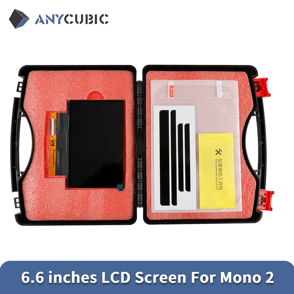 ANYCUBIC-pantalla LCD para impresora 3D, pantalla LCD monocromática de ...