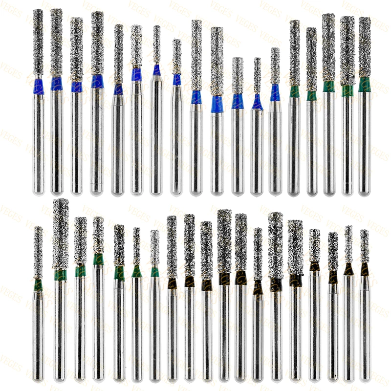 SF-Type-10pcs-Dental-FG-Diamond-Burs-Dental-High-Speed-Handpiece-Burs ...