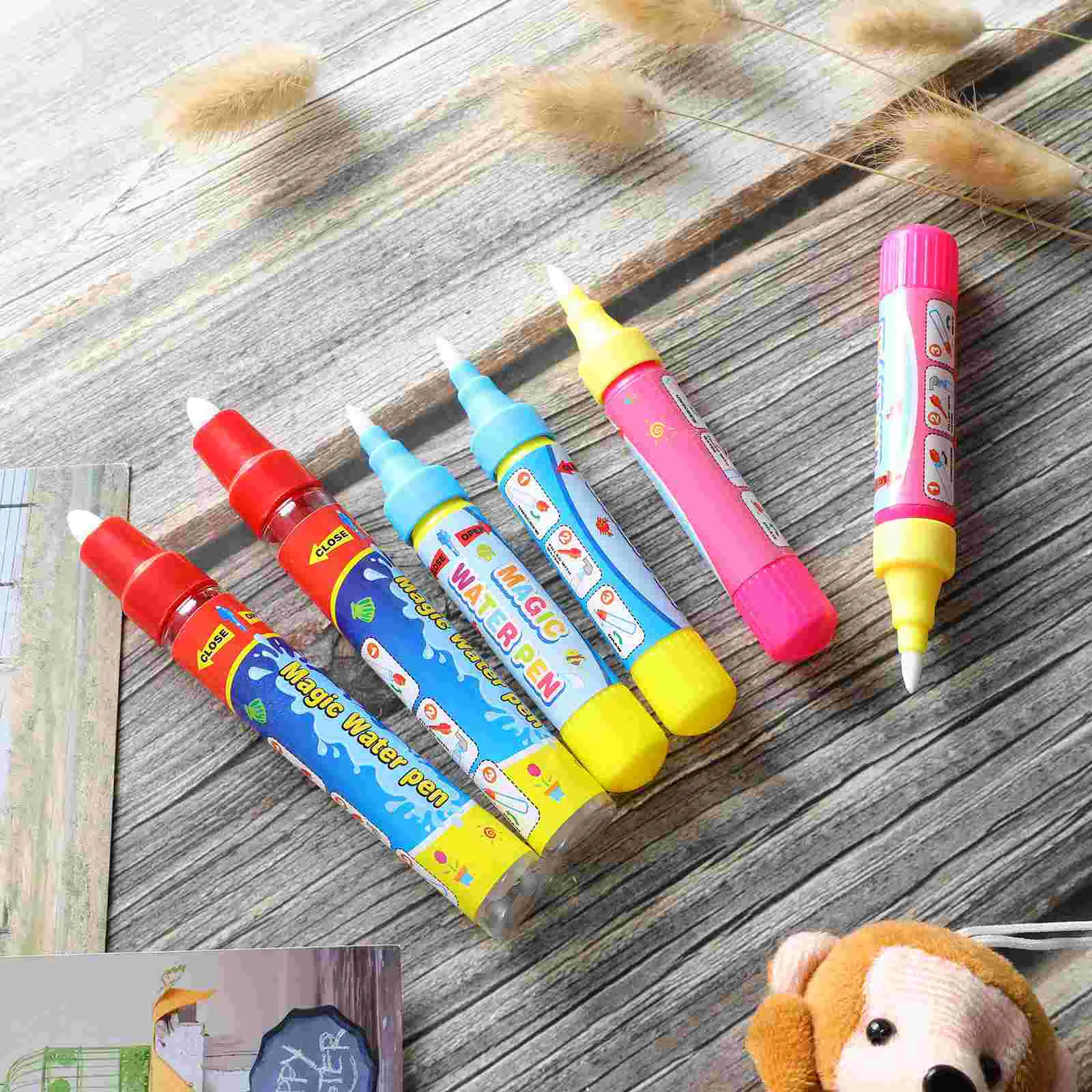 Water Brush Pens Doodle Penss Kids Drawing Pens Hand Writing Pen ...
