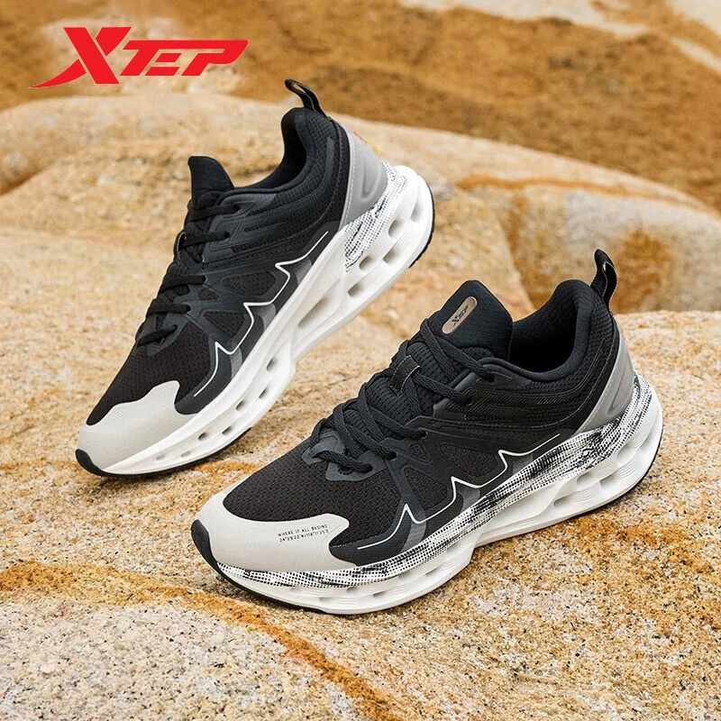 Xtep-Running-Shoes-Men-Causal-Breathable-Comfortable-Sports-Shoes-Shock ...
