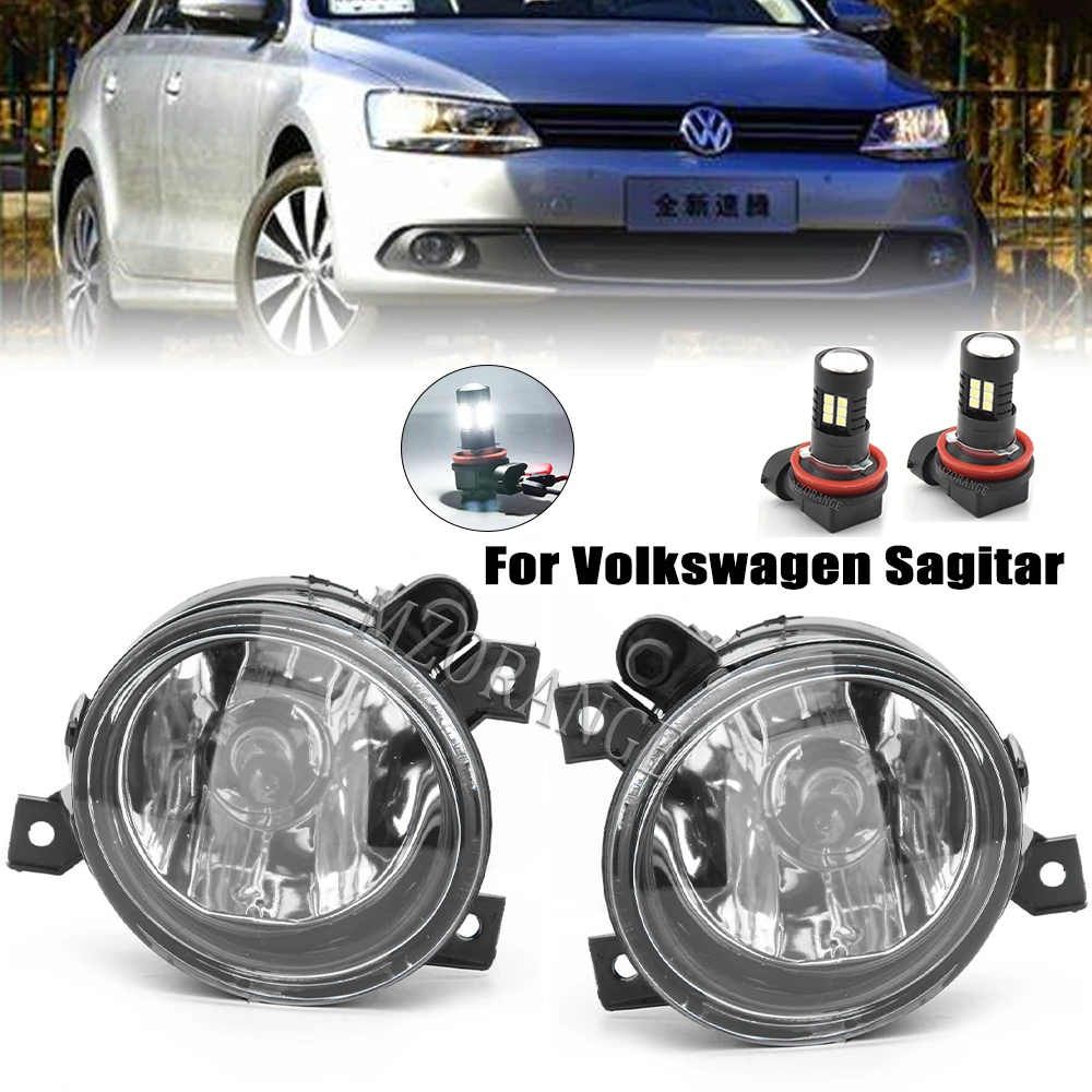 Front Fog Lights For Volkswagen Golf 5 V GTI Fog Lamps For VW Jetta MK5 ...
