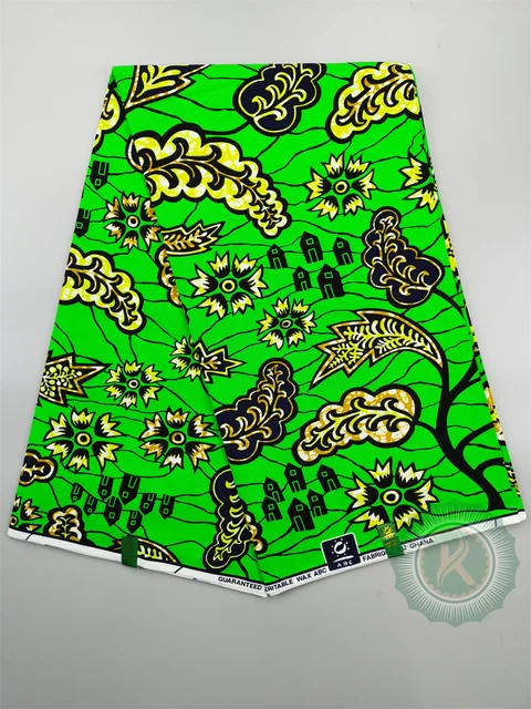 New Hot Sale African Wax Fabric Cotton Material Nigerian Ankara Block ...