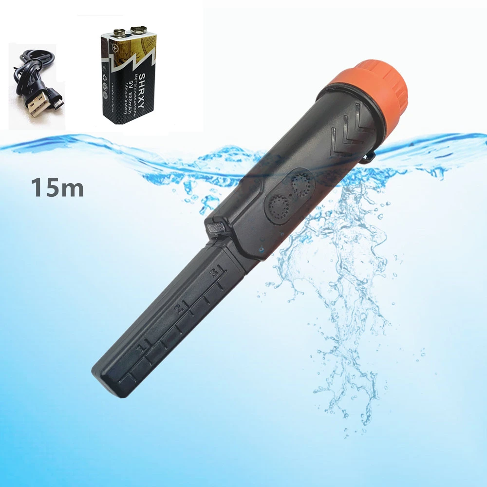 shrxy Waterproof Pointer Metal Detector Underwater Pulse Pinpointer ...